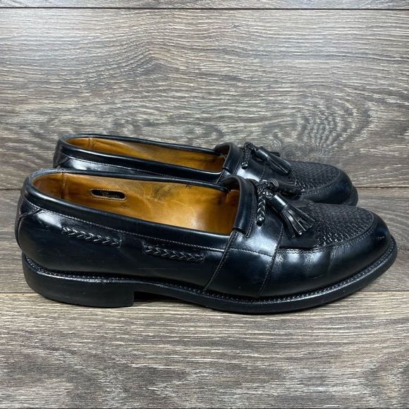Allen Edmonds | Shoes | Allen Edmonds Cody Black Leather Tassel Kiltie ...